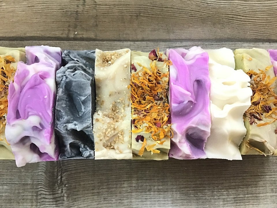 Handcrafted Soap Bundle [4] | Raw Essence Natural Soaps & Bath Co., LLC