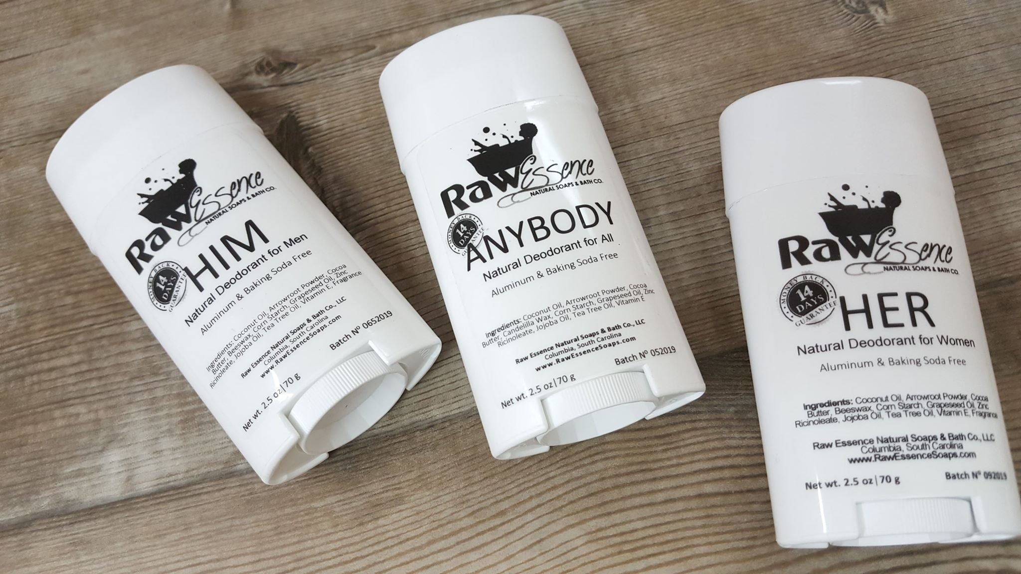 Natural Deodorant | Raw Essence Natural Soaps & Bath Co., LLC